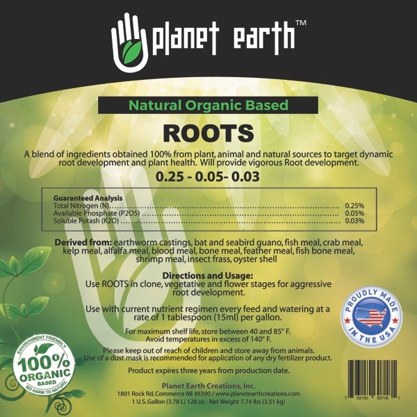 ROOTS INOCULANT – LIQUID CONCENTRATE – Planet Earth Creations